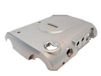China Microwave ADC6 Aluminum Alloy Parts Plating CNC Milling Precision Parts 150*40*140mm for sale