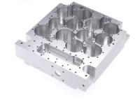 China ADC12 ADC6 Aluminum Semiconductor Metal CNC Milled Parts Polished 90*80*60mm for sale