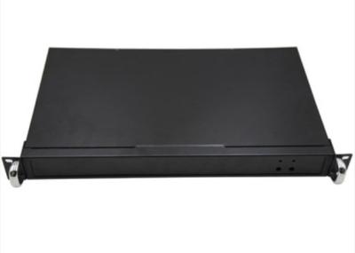 China 1u260 Deep Protective 19 Inch Rack Mount Chassis Anodized Sheet Metal Shell for sale