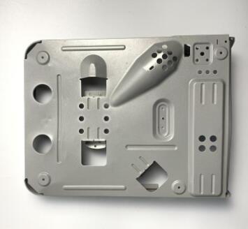 China Precision Metal Stamping Parts Powder Coated Air Conditioning parts for sale