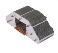 China Thermal Conductive Heat Pipe Heatsink , Soldering Antioxidant CPU Heat Sink for sale