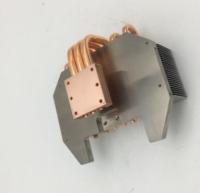 China 180W Led Cooling Radiator Copper Pipe Heat Sink Brushed With Zinc Alloy Heat Pipe for sale