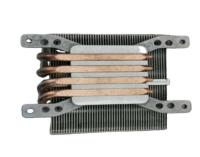 China Telecom Zipper Fin Brushed Copper Pipe Heat Sink 50g-1000g ROHS Certificated for sale