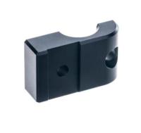 China Shot Blasting Hot Forging Parts Carbon Steel Bearing Seat Size Customized for sale