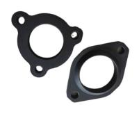 China Sandblasting Hot Forging Parts Cylinder Sleeve Flange Connecting Steel Plate for sale