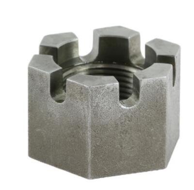 China Motorcycle Motor Hot Forging Parts Seat Nut Stainless Steel Sandblasting for sale