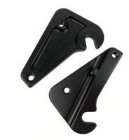 China Anodizing Hot Forging Parts , Black Bike Dropout Hanger 0.02mm Tolerance for sale