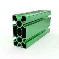 China Slotted Aluminum Extrusion Profiles With Electrophoresis Surface for sale