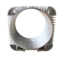 China Brushed AL6061-T5 Extruded Aluminium Profiles Construction 2 Years Warranty for sale