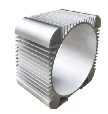 China Brushed AL6061-T5 Extruded Aluminium Profiles Construction 2 Years Warranty for sale