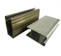 China 6061-T5 Aluminum Door Extrusion Square Shaped Window Frame Extrusions for sale