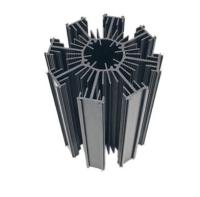 China 6063 T5 Aluminum Extrusion Profiles Heatsink For Windows And Doors for sale
