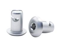 China Non Standard Anodized Aluminum Fasteners Fast Clamping CE Certificate for sale
