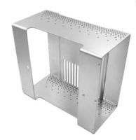 China Anodized Sheet Metal Welding Parts Custom Metal Laser Cutting Service for sale