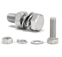 China Stainless Steel Precision Industrial Fasteners 16mm Hex Head Bolt for sale