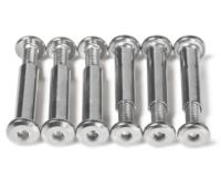 China Male Female Stainless Steel Binding Post Screws Barrels M6 M8 Size for sale