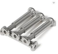 China Male Female Stainless Steel Binding Post Screws Barrels M6 M8 Size for sale