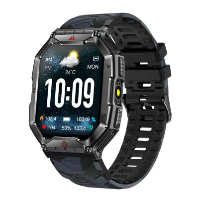 China KR82 2.1 Inch AMOLED Smart Watch Compass Heart Rate Monitor 650mAh Battery for sale