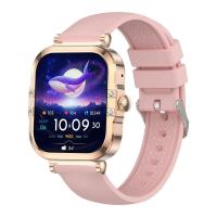 China Fashion Square Smartwatch with IP68 Water Resistance and 7-Day Battery Life for sale