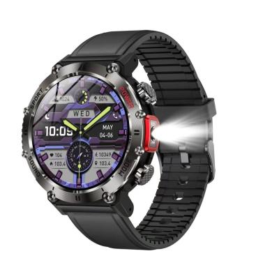 China AMOLED Round Touch Screen Smart Watch 1.43 Inch NFC Local Music TWS 400mAh Battery for sale