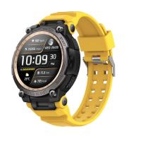 China Yellow Bluetooth Smart Watch 1.53 Inch TFT Compass Heart Rate Sleep Tracking IP68 Waterproof for sale