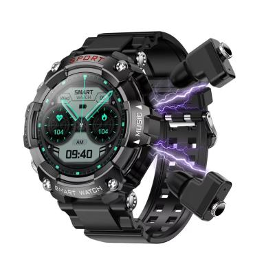 China TWS Smart Watch with Wireless Earbuds - 1.52