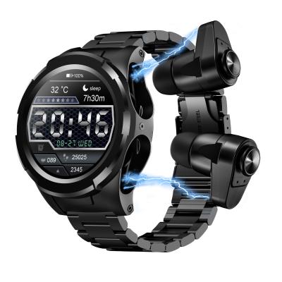 China Bluetooth 5.0 TWS Fitness Watch with 4-Hour Music Time, 1.28