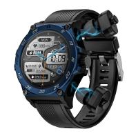 China Lightweight TWS Smart Watch with Earbuds 1.53 IPS Full Touch 400mAh Lithium Polymer Battery for sale