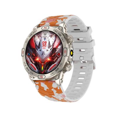 China Round Smart Watch 1.43 AMOLED AI Voice Assistant Bluetooth Call Health Monitor 450mAh Battery for sale