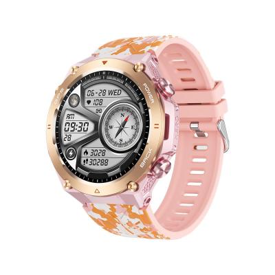 China 1.45-inch GPS Fitness Watch with 650mAh Battery and 412×412 IPS Display for iOS Android Health Monitoring for sale