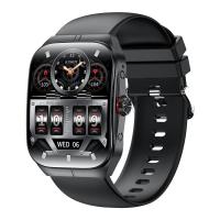 China HK80 Android Square Smartwatch with 1.95-inch AMOLED Display, 300mAh Battery and Health Monitoring Features for sale