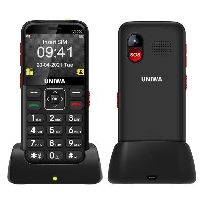 China UNIWA V1000 Senior Phone with 2.31-inch Display, 1700mAh Battery and SOS Emergency Function for sale