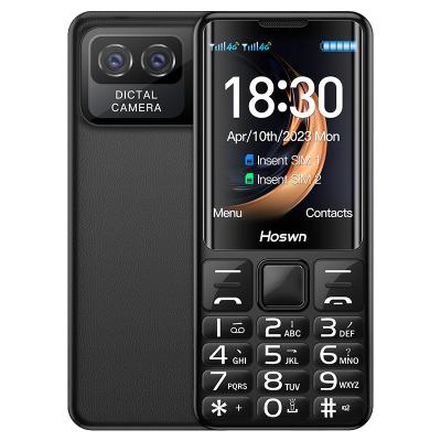China 2.4 Inch Elderly Mobile Phone GSM 850 900 1800 2100 Dual SIM 1500mAh Alarm Clock Music Player for sale
