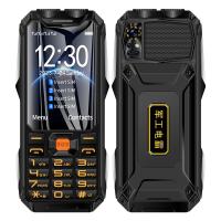 China Q9 3.5 Inch 4 SIM Card 4500mAh 2G Button Mobile Phone with Bluetooth and Flashlight for sale
