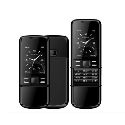 China New Classic 8800 Slider Mobile Phone 2.4 inch Screen 2G GSM Dual SIM Bluetooth for sale