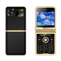 China P20 Foldable 2.4-inch HD Screen Feature Phone with 4 SIM Card Slots and High Capacity Battery for sale