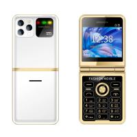 China P20 Four SIM Bluetooth LED Flashlight Feature Phone with 2.4-inch HD Screen and Foldable Ultra-Thin Design for sale