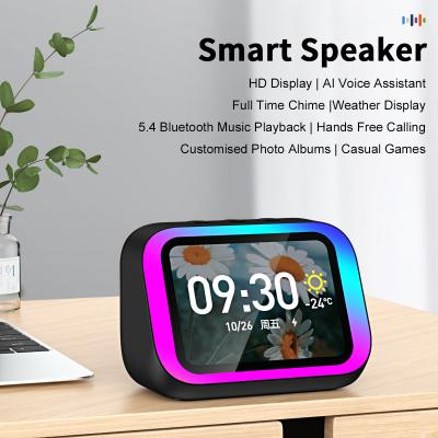 China Intelligent Bluetooth Clock with 4.0-inch TFT Display, 2000mAh Battery, and 3W Speaker - Multi-Function Smart Device for sale