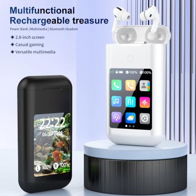 China Large Battery In-Ear Touch Screen Earphone with 2.8