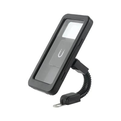 China Universal Waterproof Motorcycle Bike Phone Holder with 360° Swivel Adjustment for GPS Navigation Devices for sale