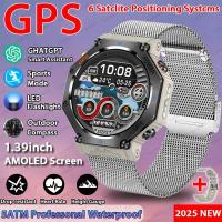 China ChatGPT AI assistant GPS 5ATM Waterproof Dual-band GNSS Compass Sport Smartwatch for sale