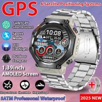 China ChatGPT AI assistant GPS 5ATM Waterproof Dual-band GNSS Compass Sport Smartwatch for sale