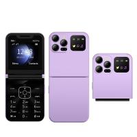 China 2G Flip Feature Phone A50 PRO 2.4 inch Screen 1350mAh Battery MTK CPU Speed Dial Type-C for sale