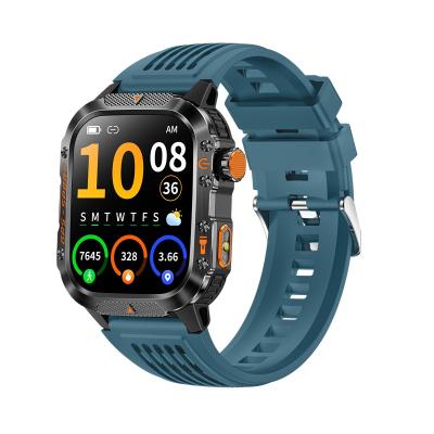 China Bluetooth Talk Altitude Barometer Compass LED Flashlight GPS Sports Smartwatch for sale