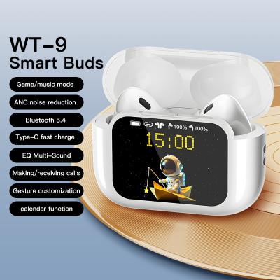 China WT-9 Touch Screen Bluetooth Wireless Earphones Rechargeable APP Control for sale