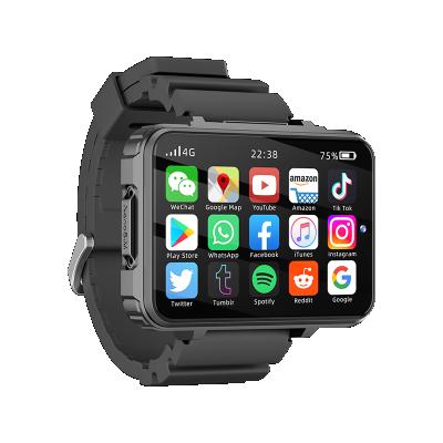 China 2.4 Inch AMOLED Smartwatch Dual Camera 4GB+64GB GPS WiFi 4G SIM Card Android 10.7 for sale