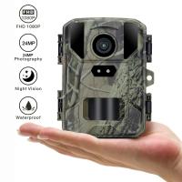 China Mini Trail Hunting Camera 24MP 1080P with 65ft Night Vision, IP65 Waterproof Wildlife Monitoring Camera for sale