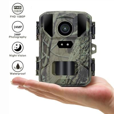 China Mini Trail Hunting Camera 24MP 1080P with 65ft Night Vision, IP65 Waterproof Wildlife Monitoring Camera for sale