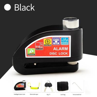 China Aluminum Alloy Disc Brake Lock with Vibration Alarm - 5 Second Delay Anti-Theft Security for Motorcycles and Bicycles for sale