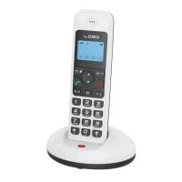 China D1006 Wireless Landline Telephone with 3-Line LCD Display, Supports 5 Handsets and Hands-Free Calling for Office Hotel Use for sale